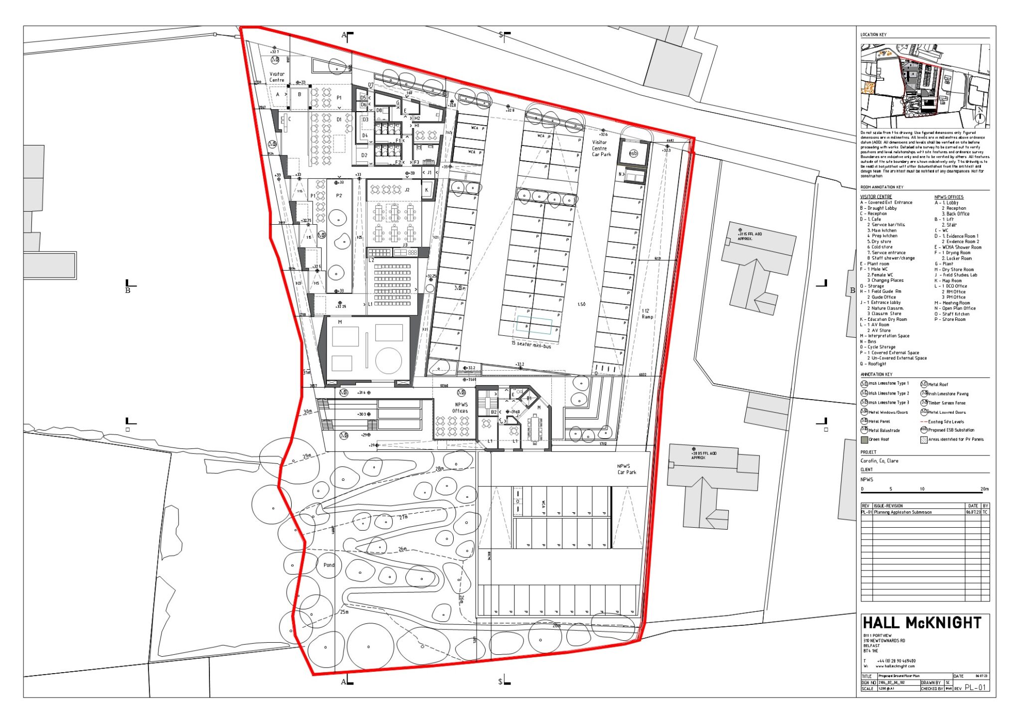 Proposed New Visitor Centre for Burren National Park - National Parks ...